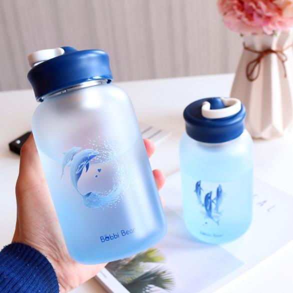 Color changing large-capacity glass bottle | Water Bottle Manufacturers